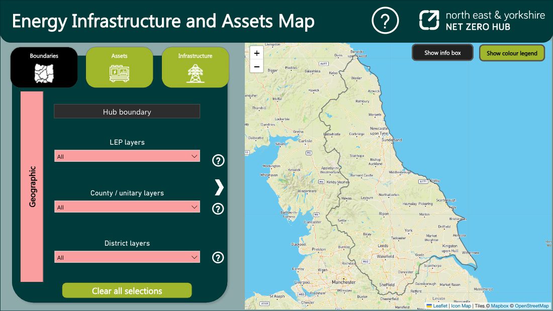 Hub launches interactive Energy Assets Map - North East & Yorkshire Net ...
